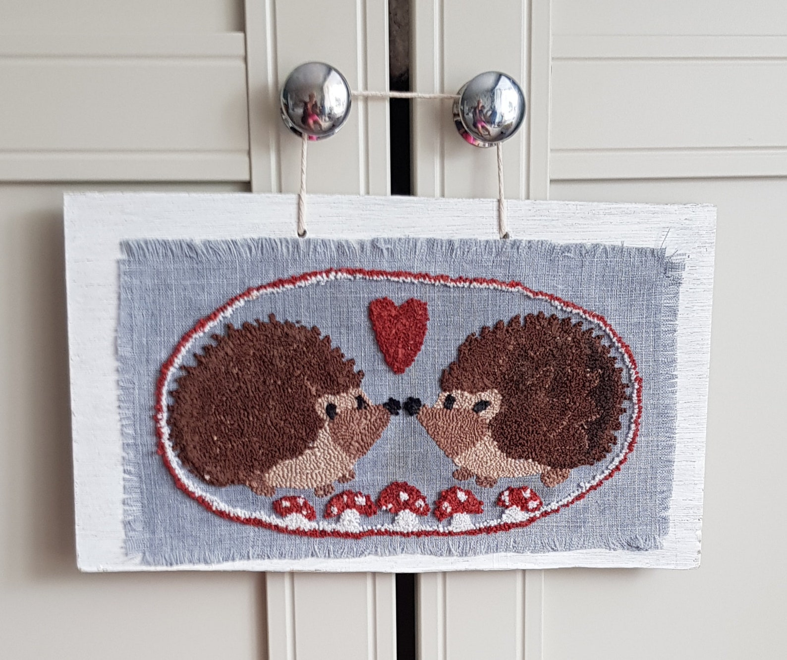 HAPPY HEDGEHOGS Punch Needle Embroidery Kit - Etsy