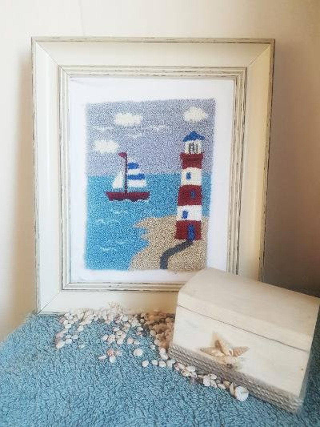 LIGHTHOUSE Punch Needle Embroidery Kit suitable for Beginners - Etsy