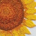 SUNFLOWER Punch Needle Embroidery Pattern Pdf - Etsy