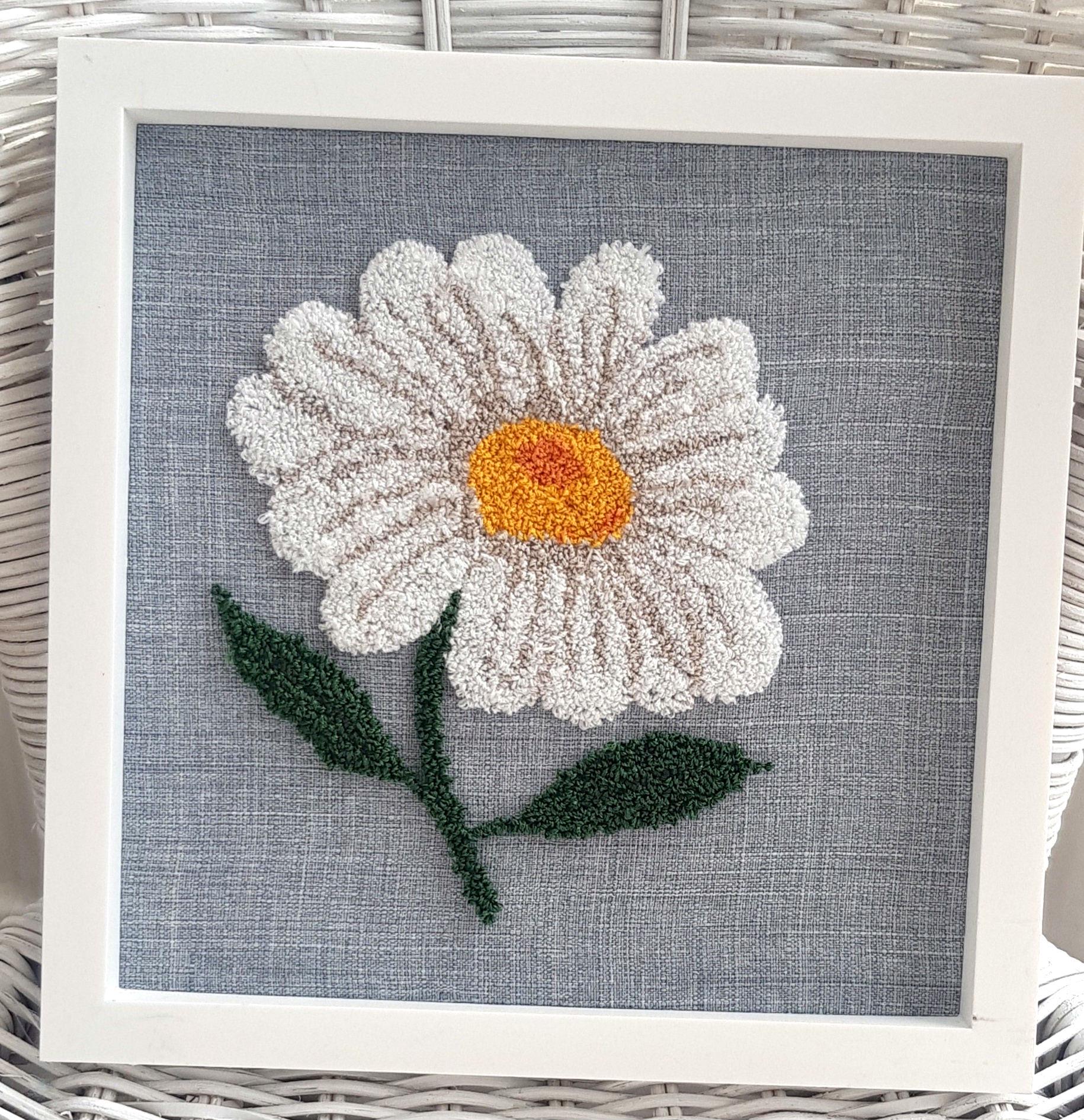DAISY Punch Needle Embroidery Kit - Etsy
