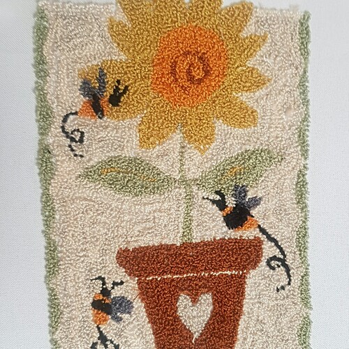 Forest Cat Punch Needle Kit for Beginnerdiy Punch Embroidery - Etsy