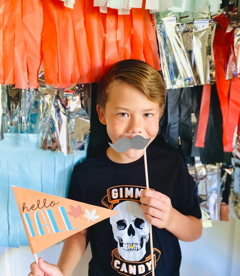 Fall Photo Booth Props, Digital Download - Etsy