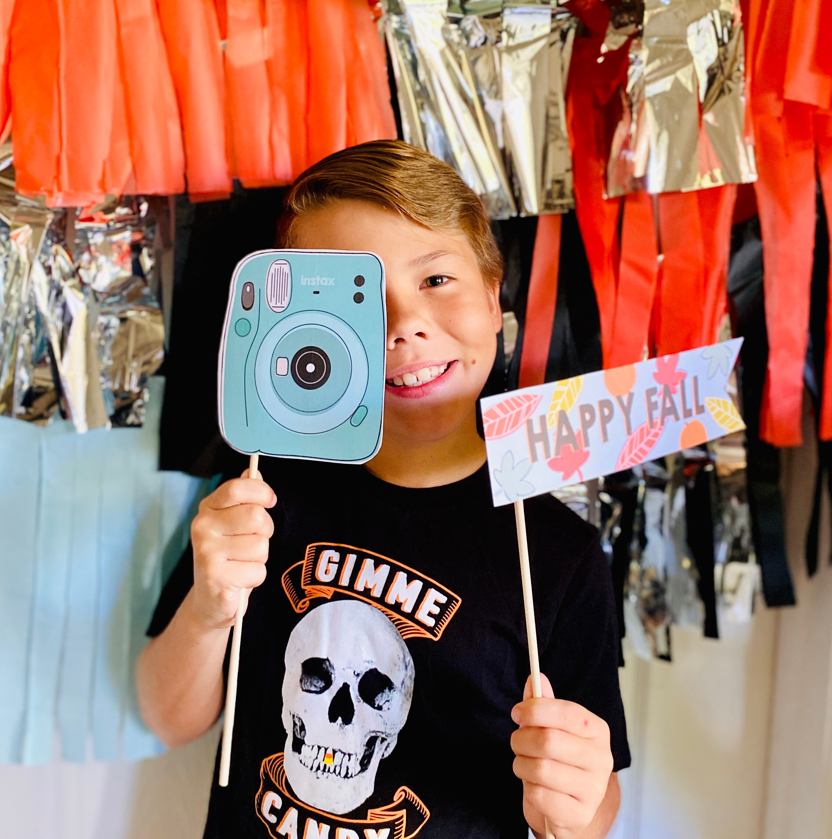 Fall Photo Booth Props, Digital Download - Etsy