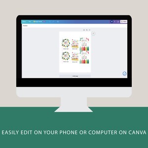 Holiday Teacher Gift Tags Bundle, Christmas Teacher Gift Tags ...