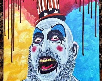 Captain Spaulding Sid Haig Art Print/poster - Etsy