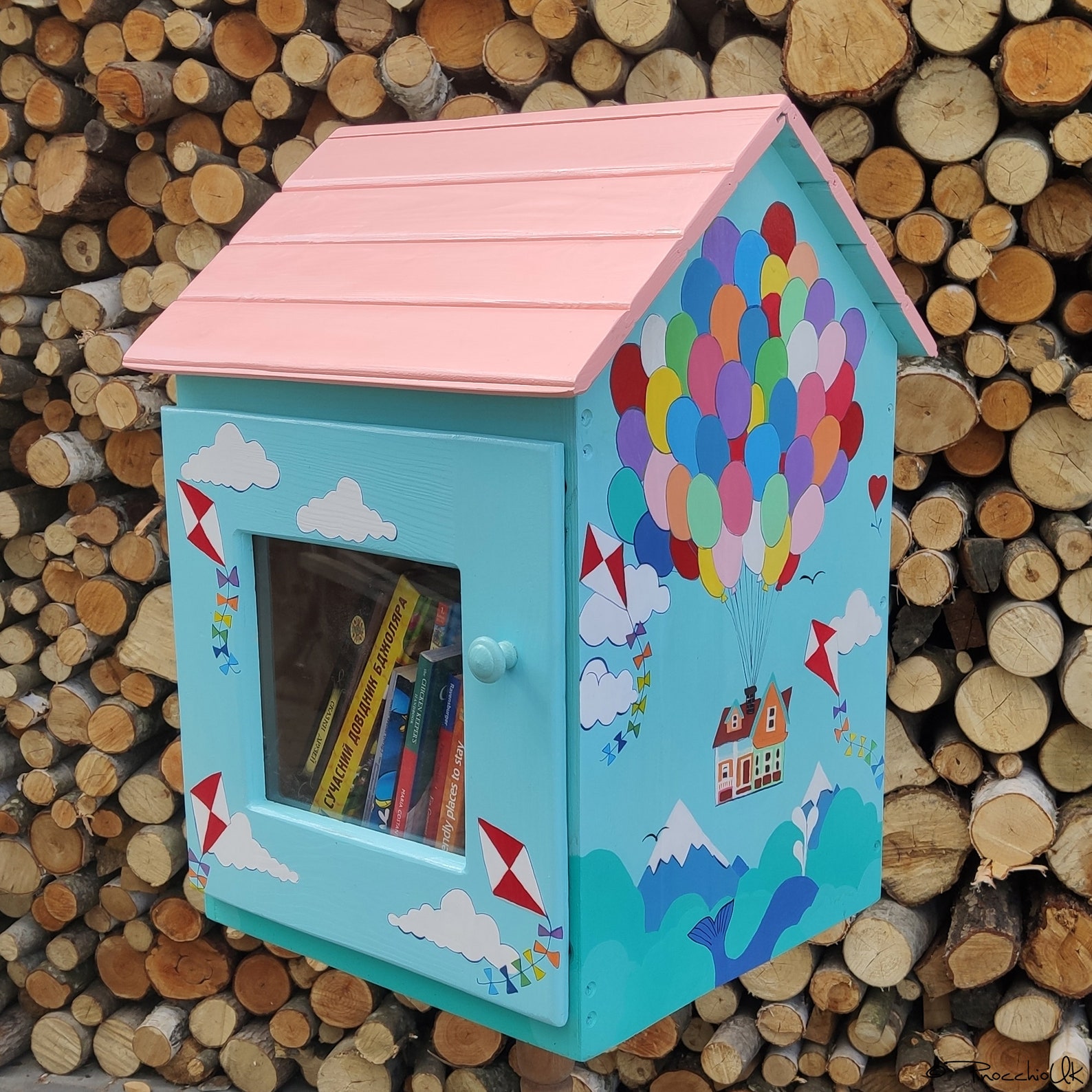 Outdoor Shared Library Community Neighborhood Sidewalk Loan - Etsy