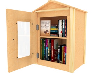 Outdoor Lending Library Neighborhood Community Shared Loan Tiny ...