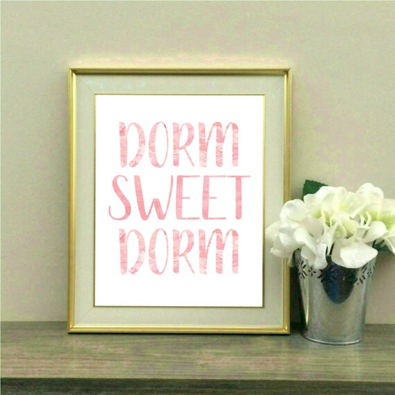 Dorm Sweet Dorm Welcome Sign Dorm Decor Roommates Dorm - Etsy
