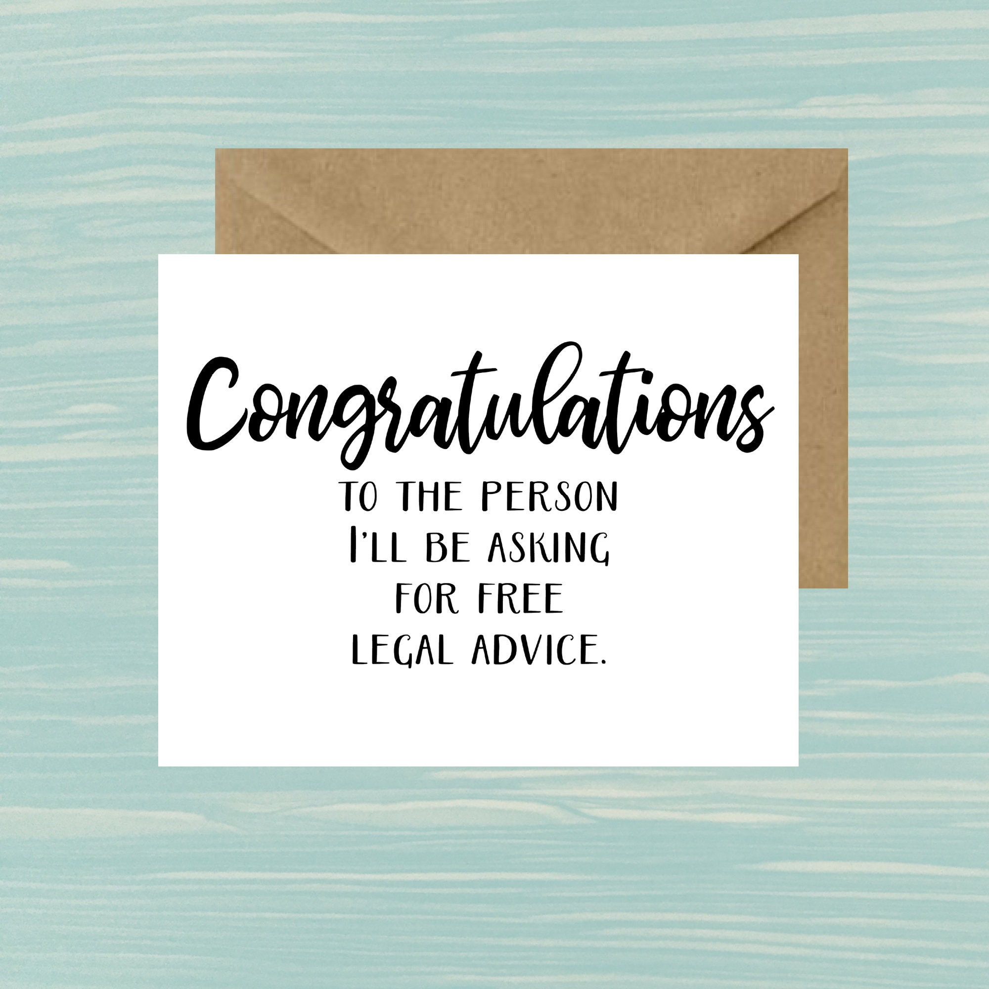 Congrats On Passing The Bar