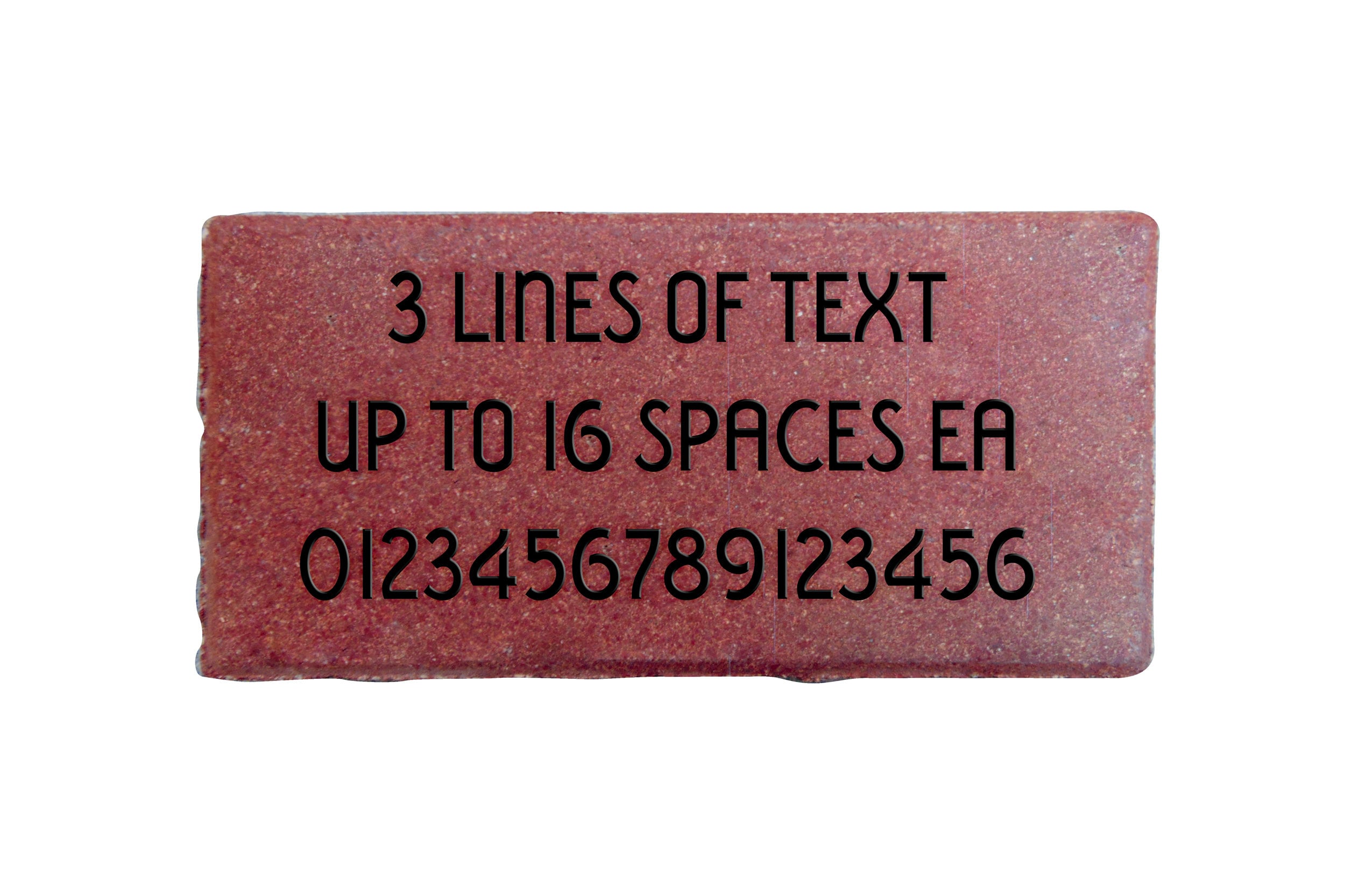 Engraved Bricks for Memorials or Dedications and Fundraising 5 - Etsy