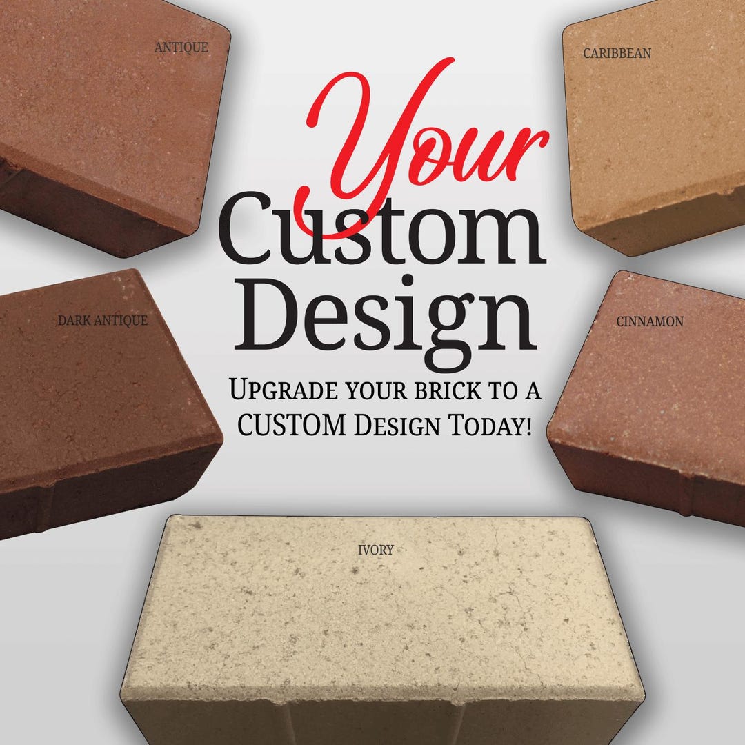 Custom Brick Design Charge - Etsy