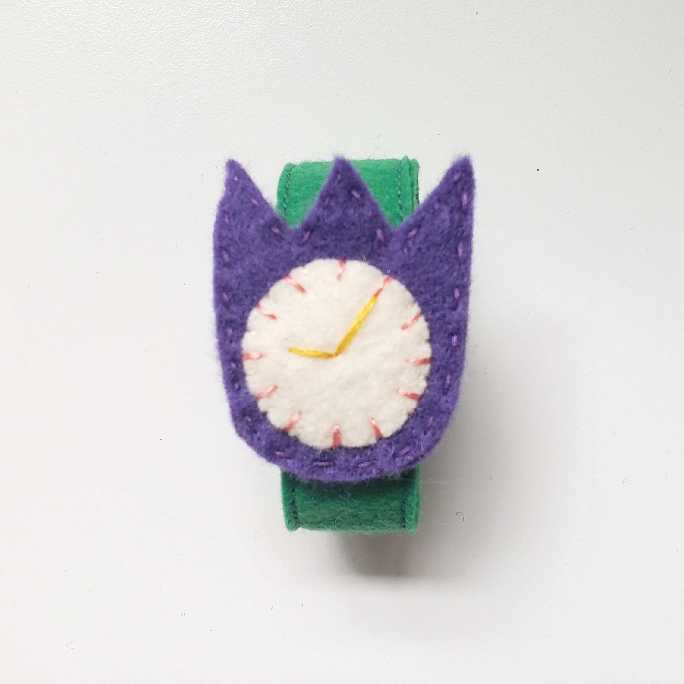 Violet Tulip Felt Watch for Baby and Kids, Play Watch, Toy Watch - Etsy