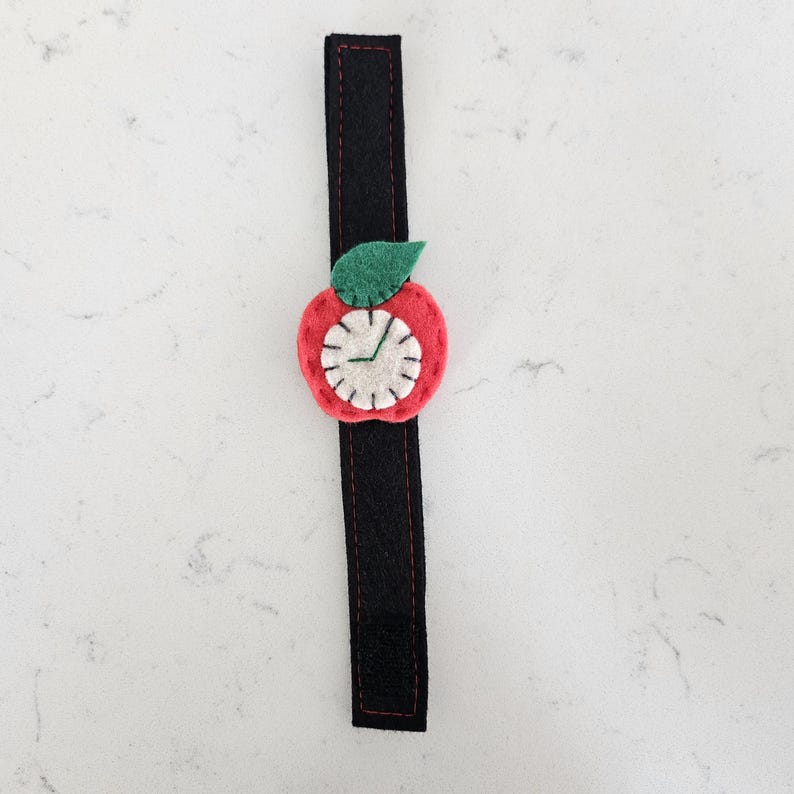 Apple Felt Watch for Baby and Toddler - Etsy