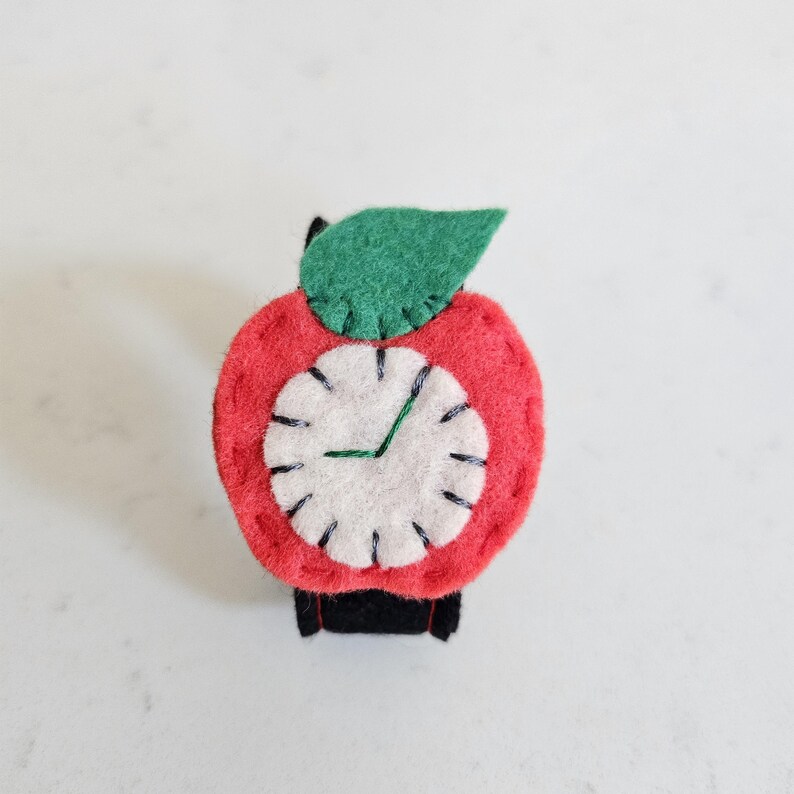 Apple Felt Watch for Baby and Toddler - Etsy