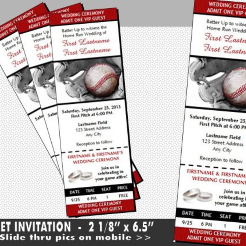 Baseball Wedding - Etsy