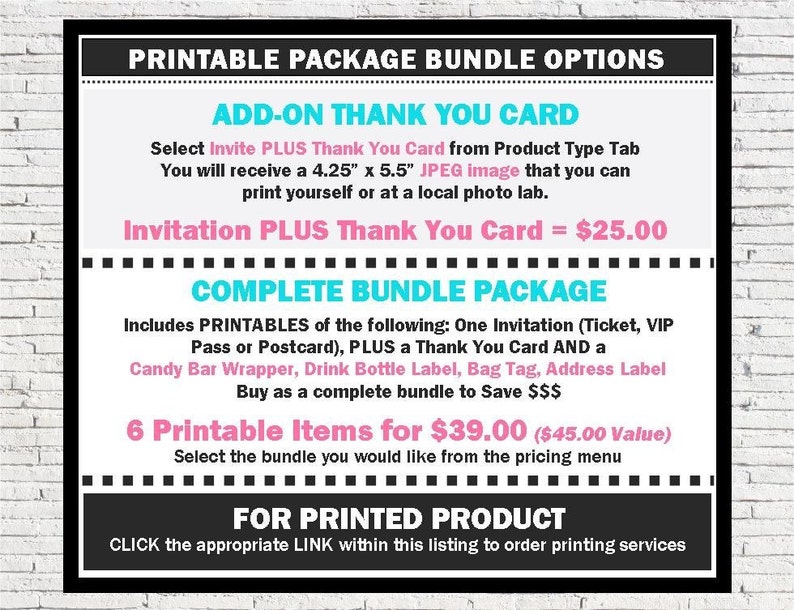 Sleepover Ticket Invitations, Printable With Printed Option, Birthday ...