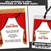Theatre Acting Ticket Invitation, Printable With Printed Option, Girl ...