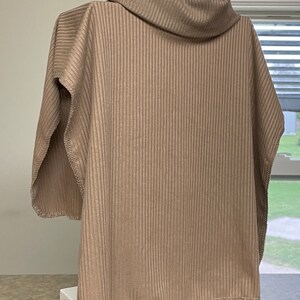 Ribbed Knit Turtleneck Dickey - Etsy