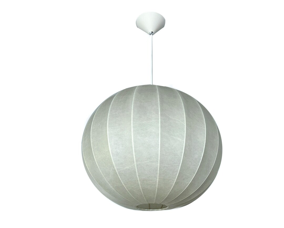 Vintage Cocoon Pendant Light, Castiglioni Era Ceiling Lamp, Lighting ...