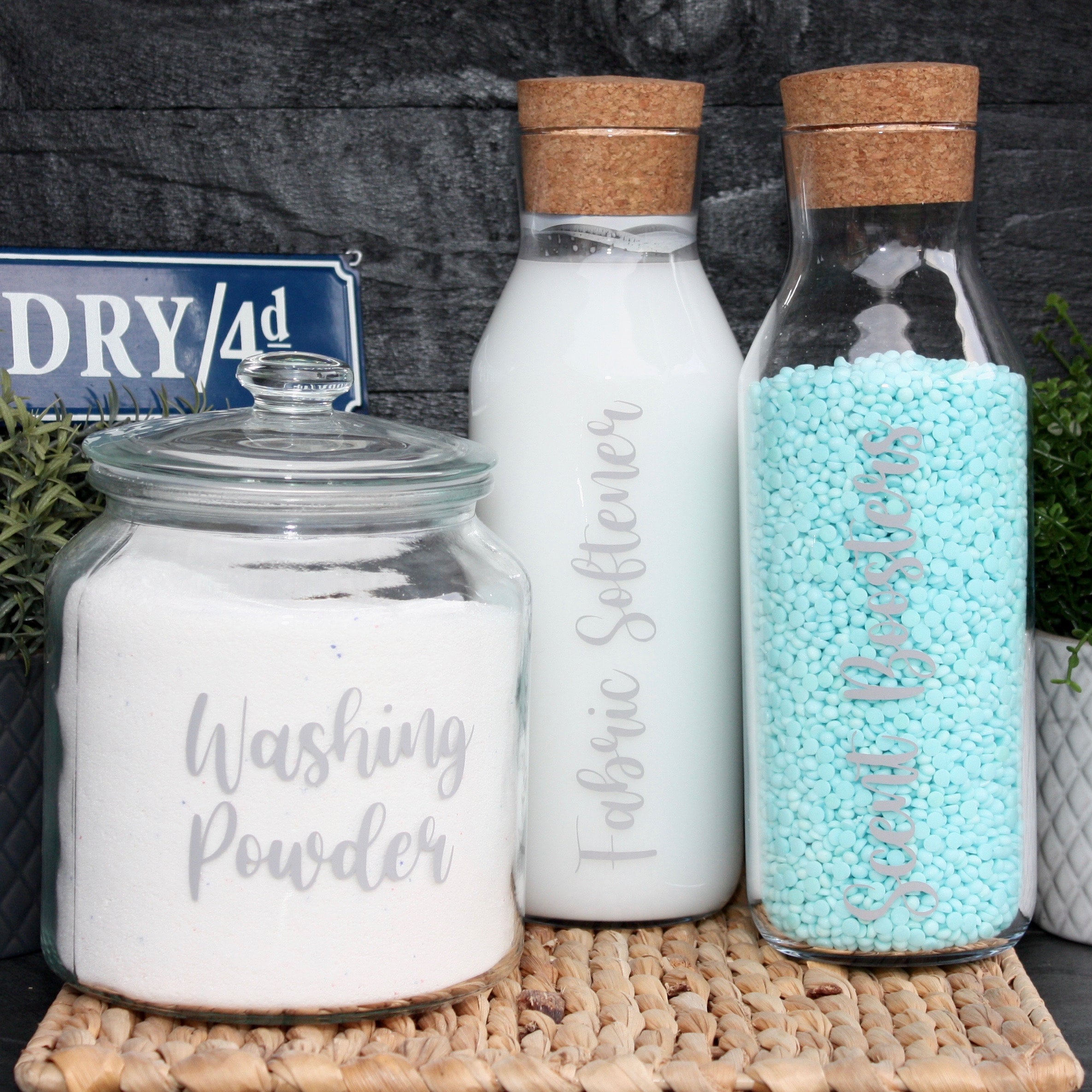 Laundry Room Labels Utility Decals Washing Powder Fabric - Etsy Canada