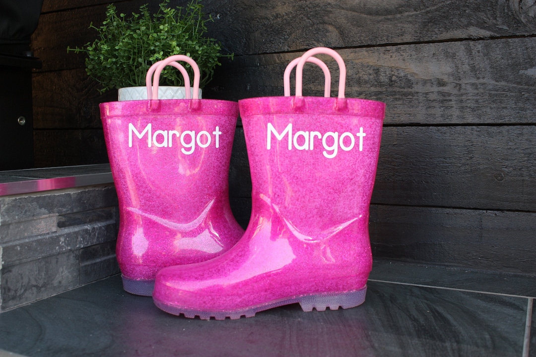 Name Label for Wellington Boots, Name Decal for Wellies, Back to School ...