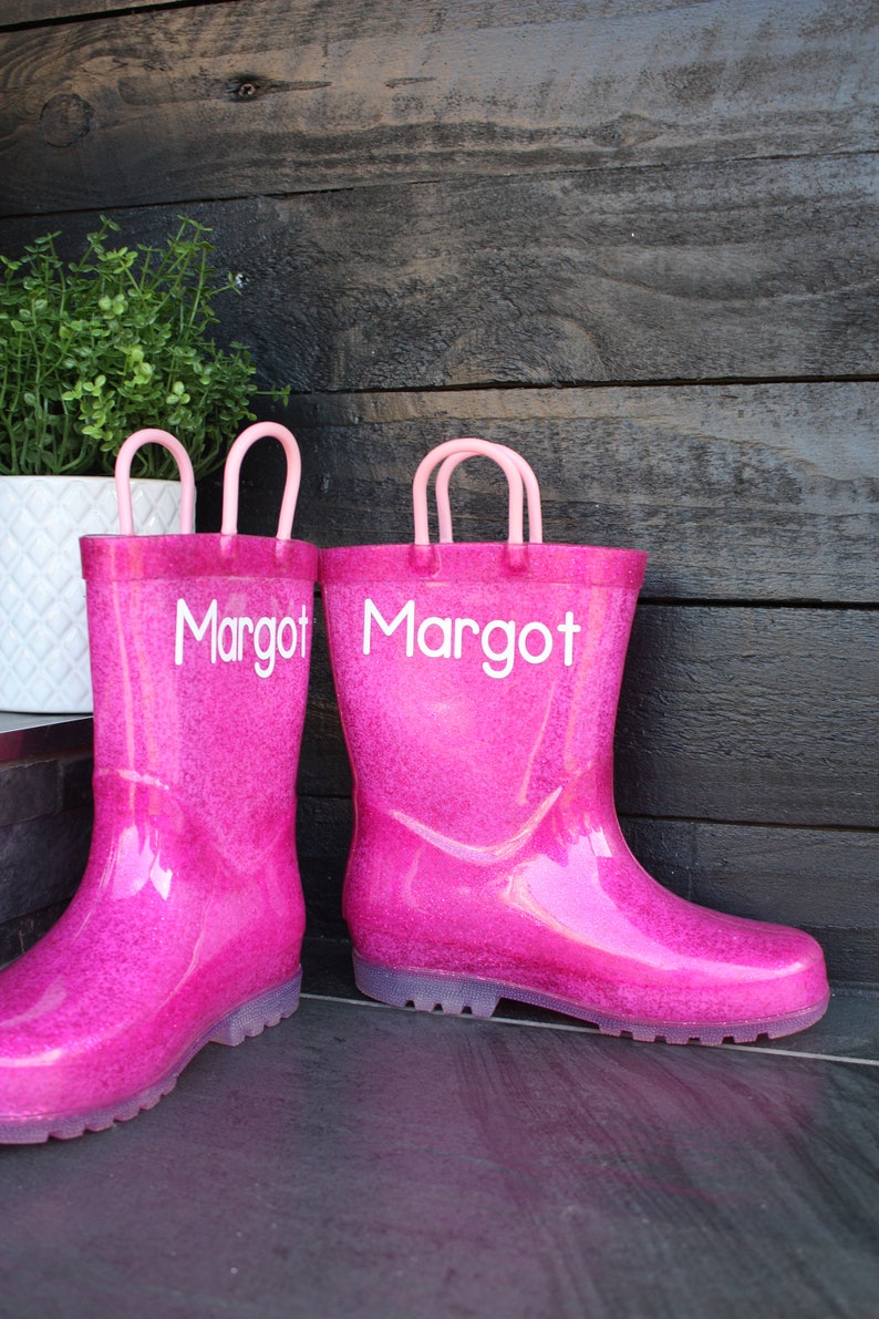 Name Label for Wellington Boots Name Decal for Wellies Back | Etsy UK