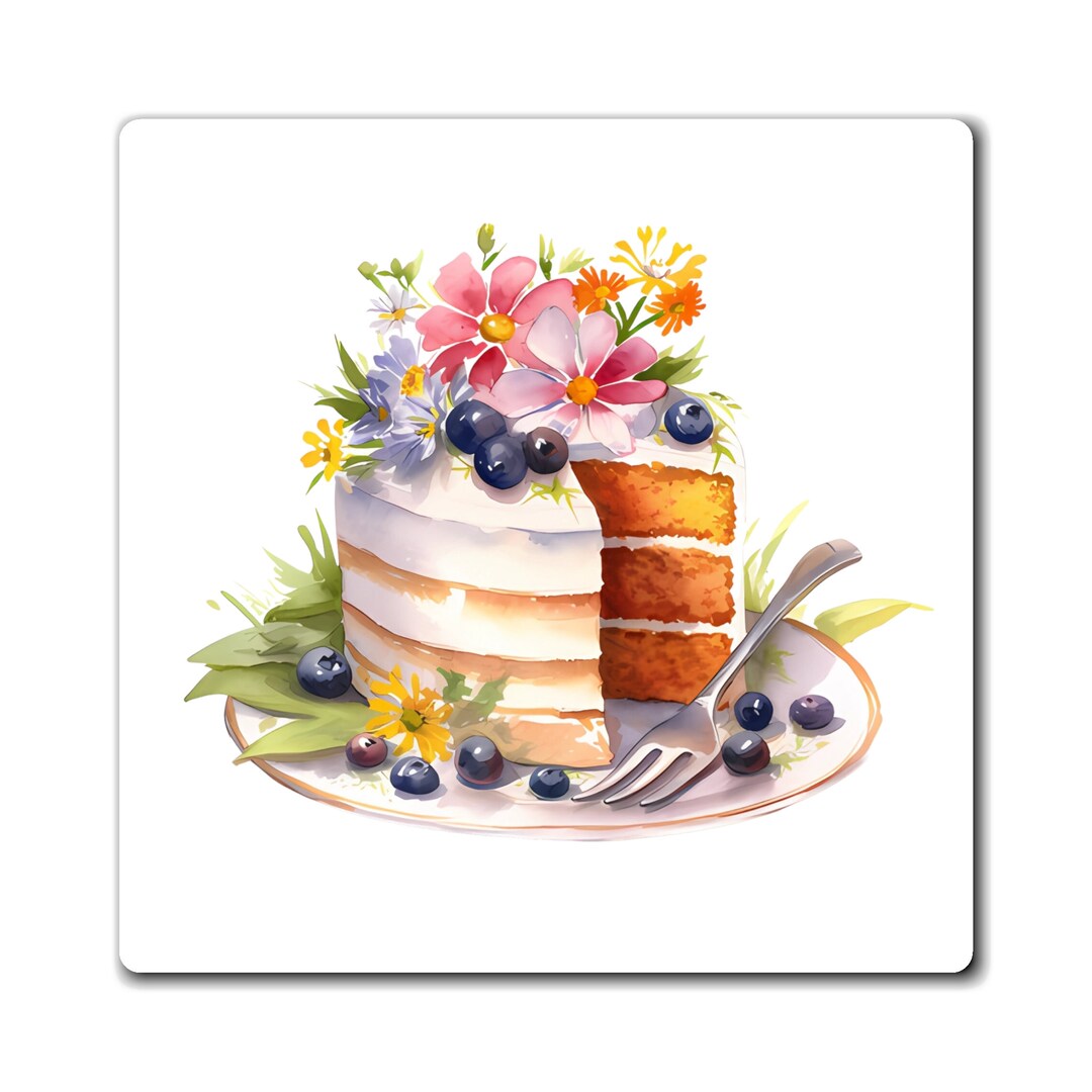 Fancy Cake Magnet for Rewards, Birthdays, Celebrations - Etsy
