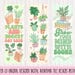 Plants and Books Bookmark Set: Reading Lover Gift (digital Printable ...