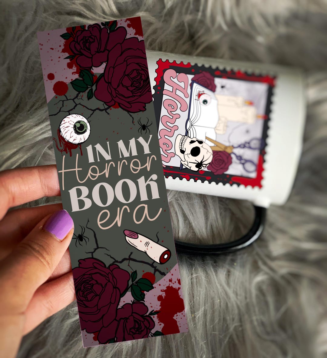 In My Horror Book Era Bookmark | Paranormal Readers Horror Books ...