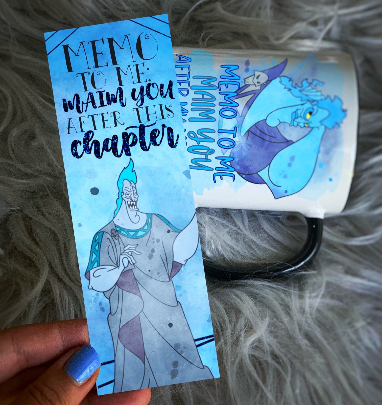 Memo to Me: Maim You After This Chapter | Hades Bookmark - Etsy