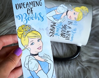 Cinderella Bookmark - Etsy