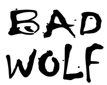Bad wolf decal | Etsy