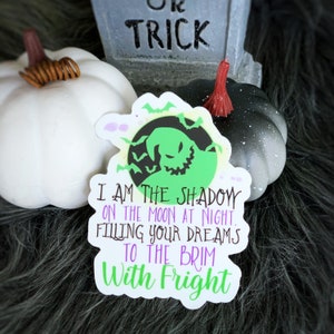 Oogie Boogie the Nightmare Before Christmas Vinyl Decal Sticker - Etsy