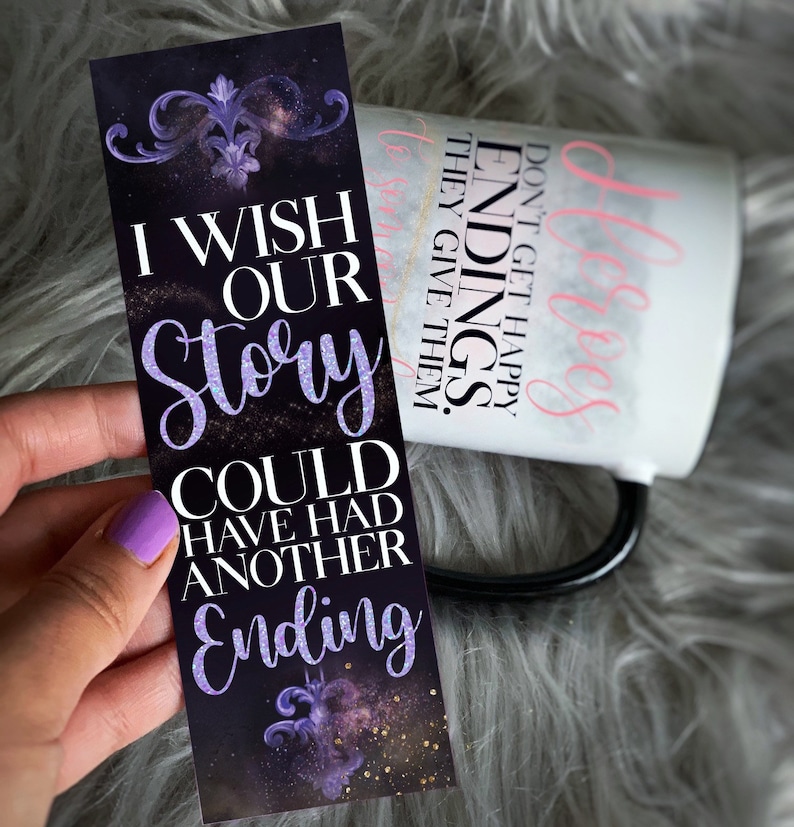 I Wish Our Story Could Have Had Another Ending Bookmark - Etsy