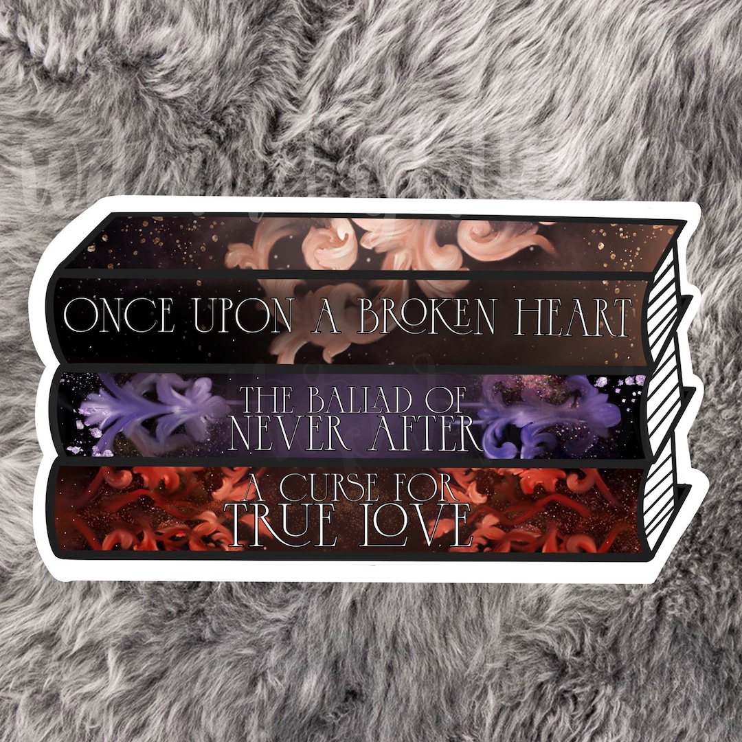 Book Stack OUABH Series Die Cut Laptop Water Bottle Sticker - Etsy