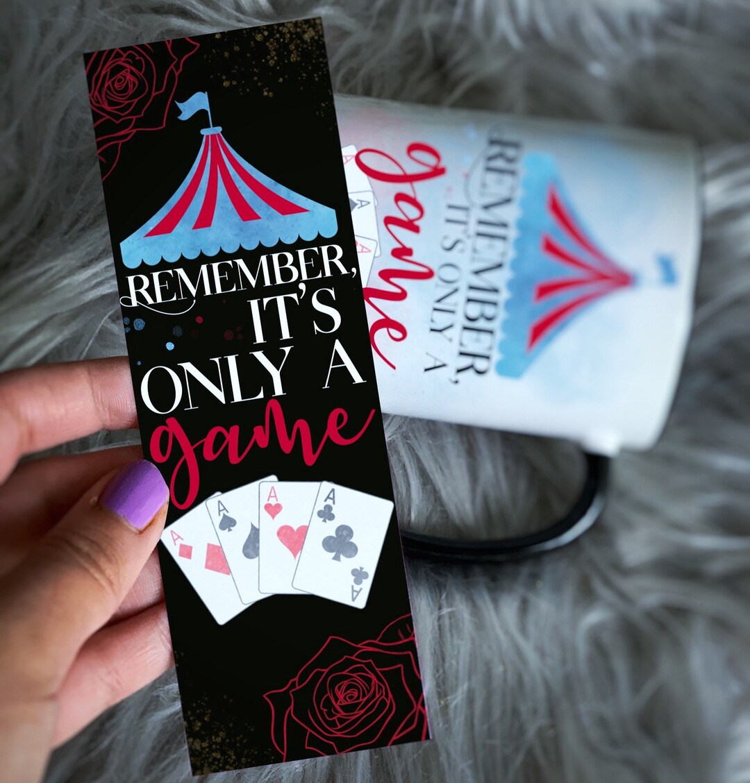 Remember It’s Only a Game | Bookmark - Etsy