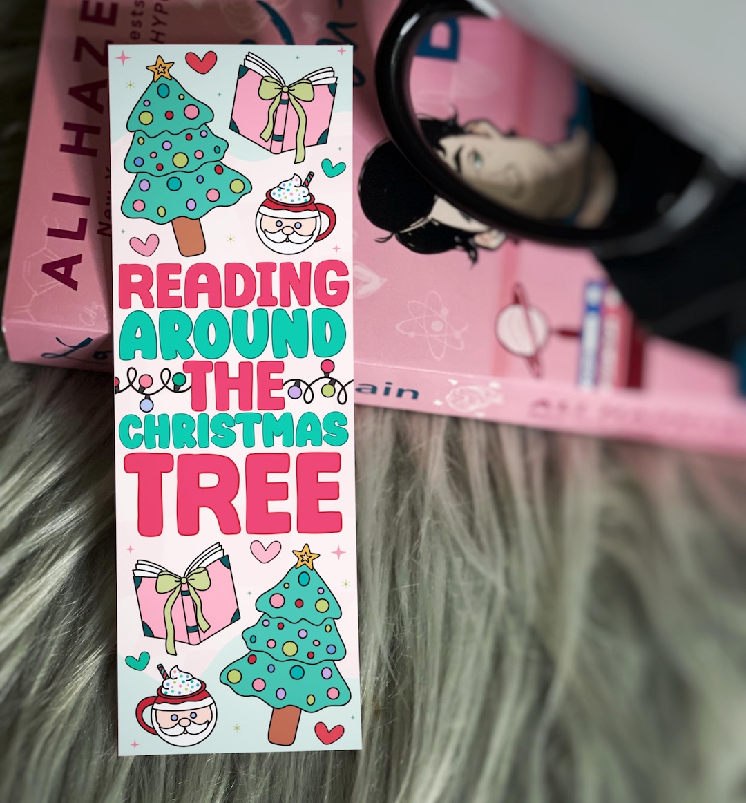 Reading Around the Christmas Tree Bookish Bookmark: Holiday Reading ...