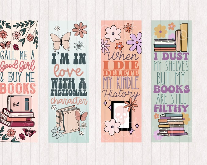 Shabby Chic Fashion Digital Bookmark B010 Collage Sheet Printable ...
