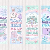 Winter Bookmarks | Snowman Bookmark | Penguin Bookmark | Snowy Bookmark ...