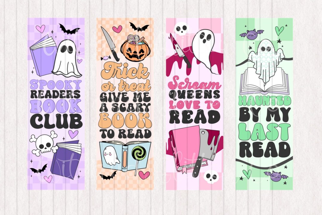 Spooky Readers Book Club Ghost Halloween Spooky Bookish Reader ...