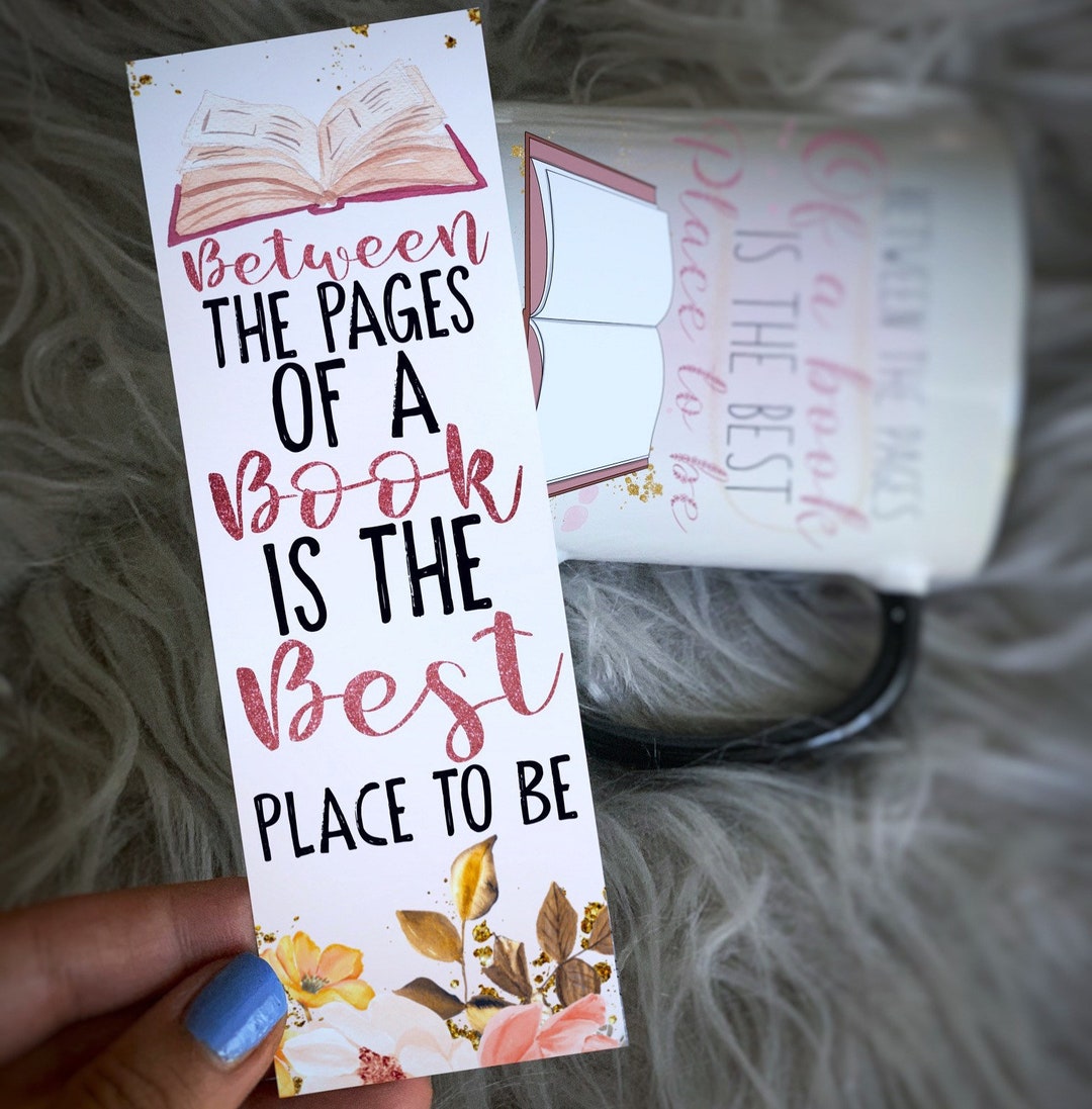 Between the Pages of a Book Bookmark - Etsy