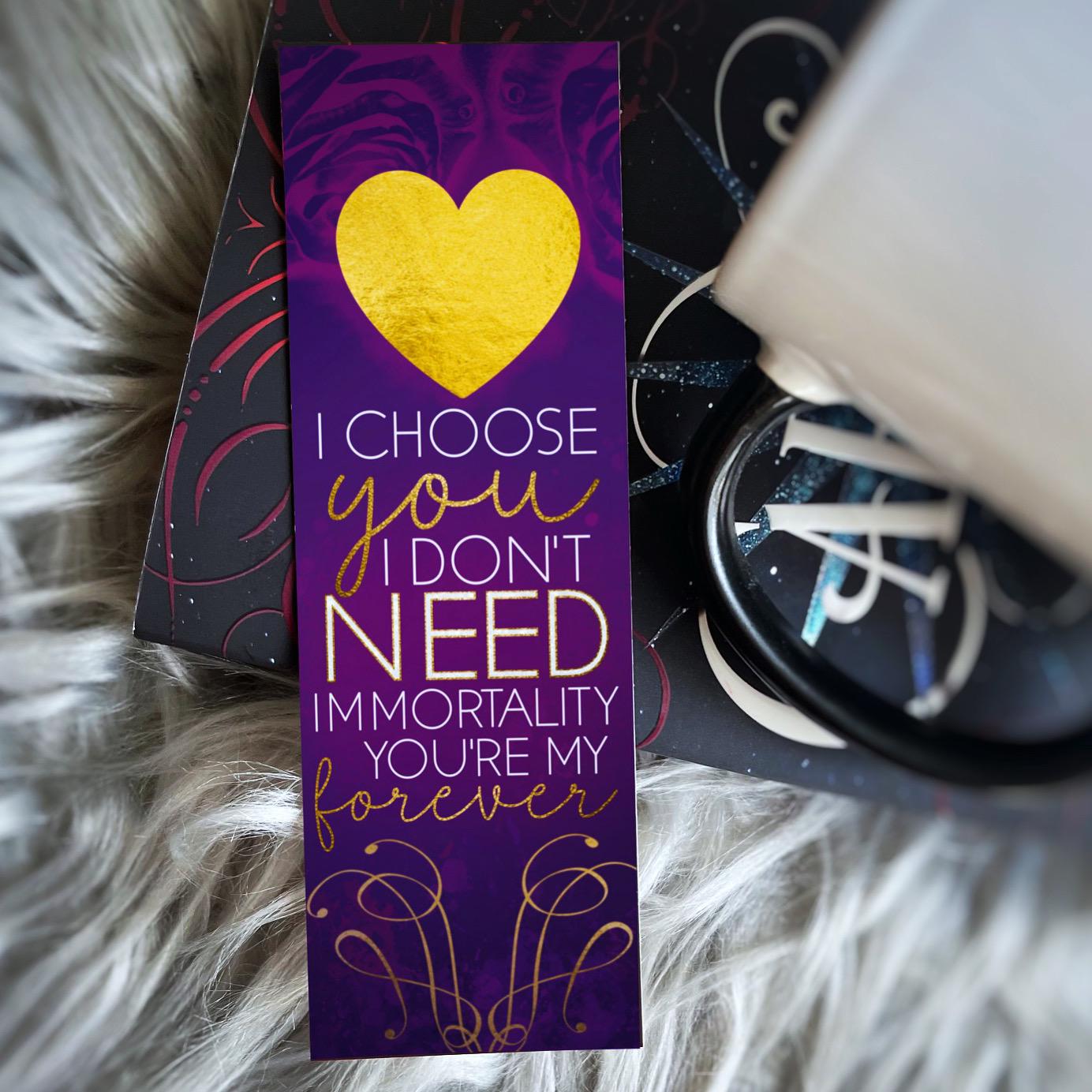 YA Fantasy Romantasy Magic Bookmark Set or Single Bookmarks Book Lovers ...