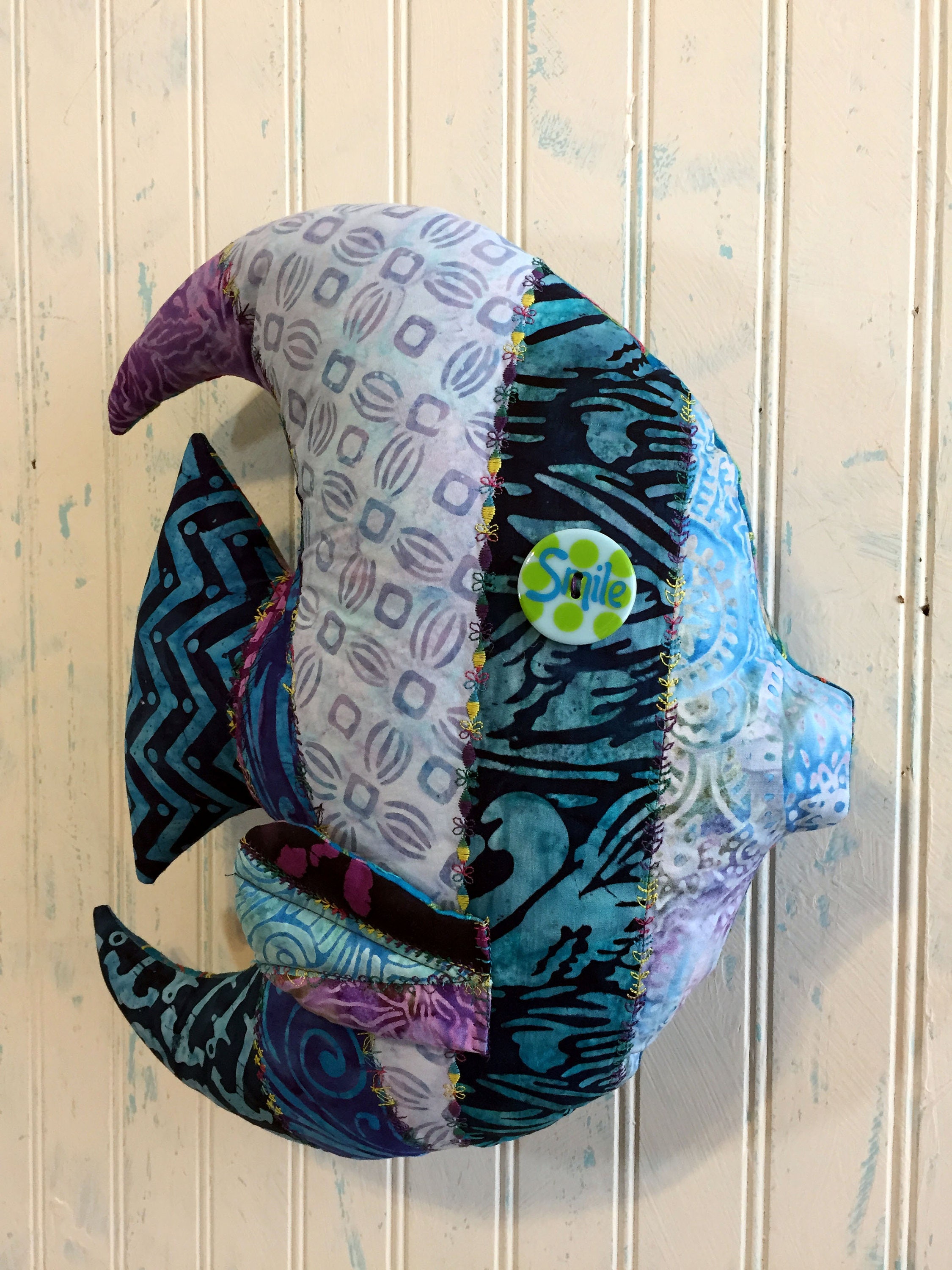 Fish Shaped Throw Pillows Angel Fish #AF013 ~ 14"x 12" - FREE US ...