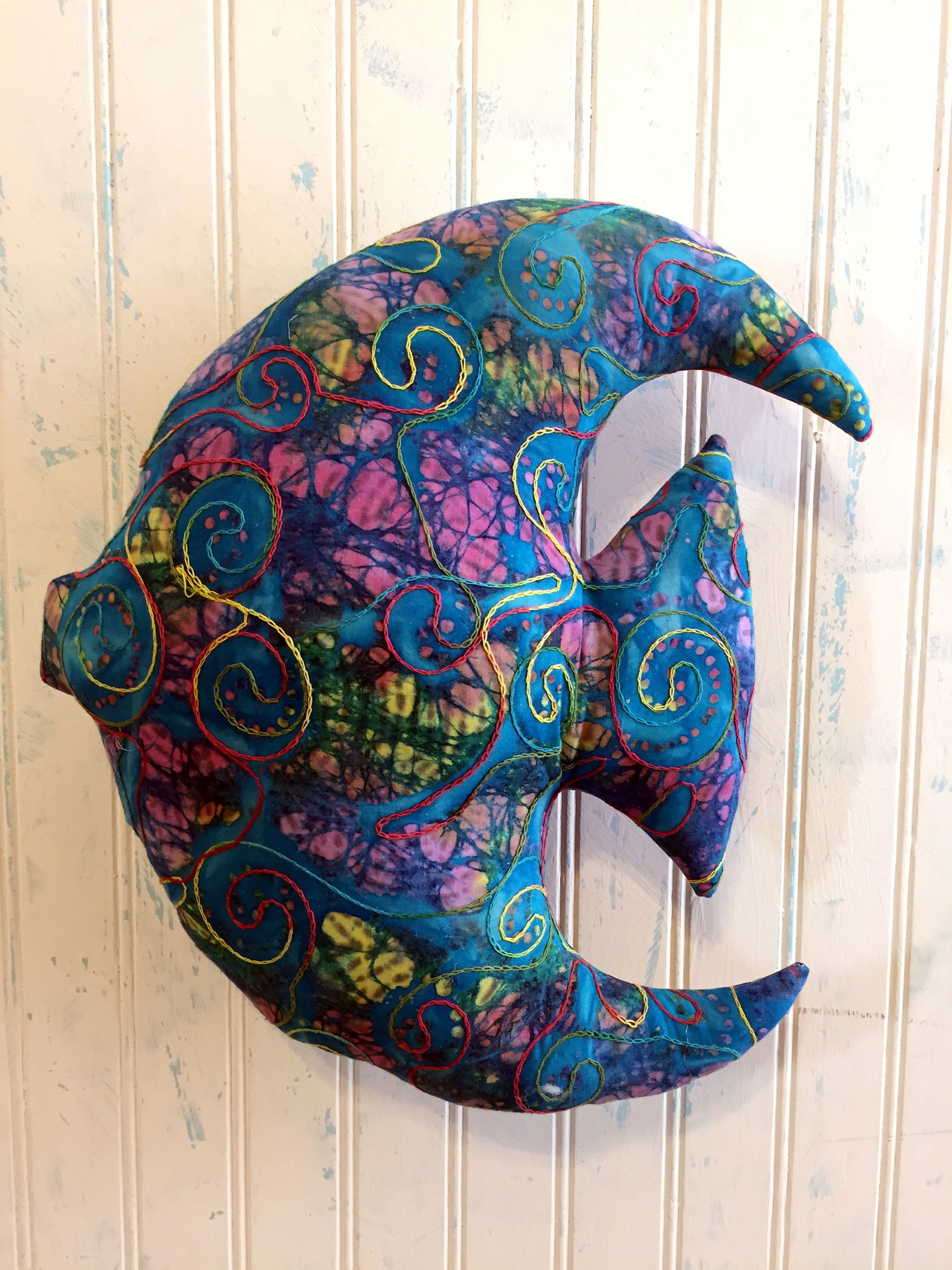 Fish Shaped Throw Pillows Angel Fish #AF013 ~ 14"x 12" - FREE US ...