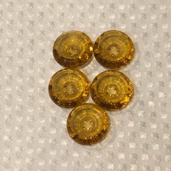Amber Buttons - Etsy