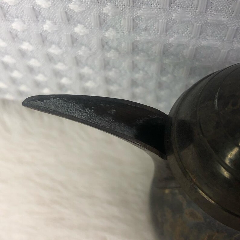 Vintage Islamic Brass Engraved SMALL Coffee Tea Pot Pitcher - Etsy