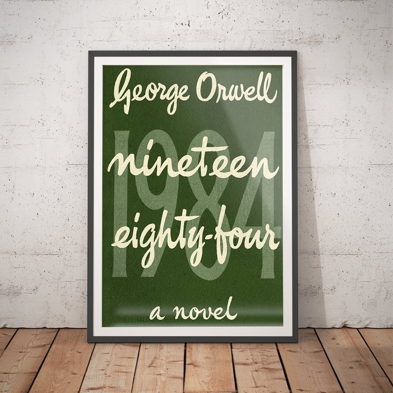 1984 George Orwell Poster - Etsy