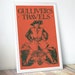 Gullivers Travels Book Lovers Gift, Book Pages, Bookworm Geeky Home ...