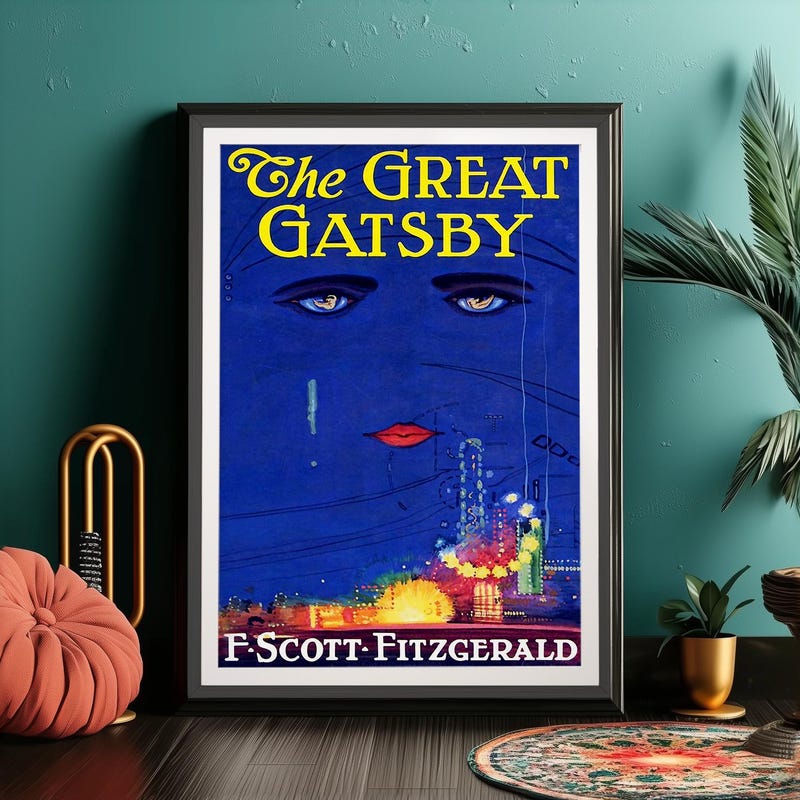 Great Gatsby Art - Etsy