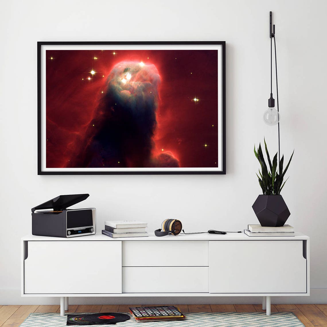 Space Poster Hubble Telescope Art Worm Nebula Outer Space - Etsy